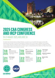 2025 CAA Congress and IRCP Conference